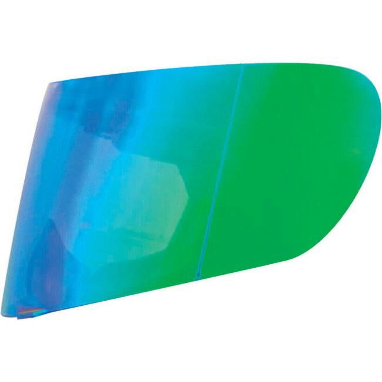 THH T-810S Helmet Shield Green/Blue Mirror - Walmart.com
