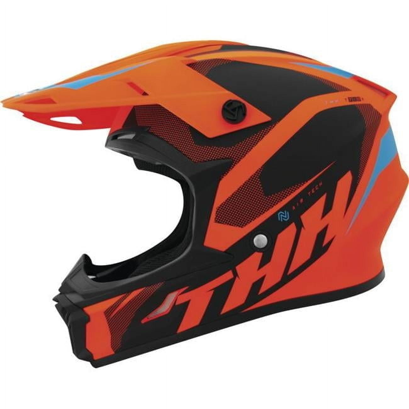 THH T710X Air Tech Youth MX Offroad Helmet Orange LG - Walmart.com