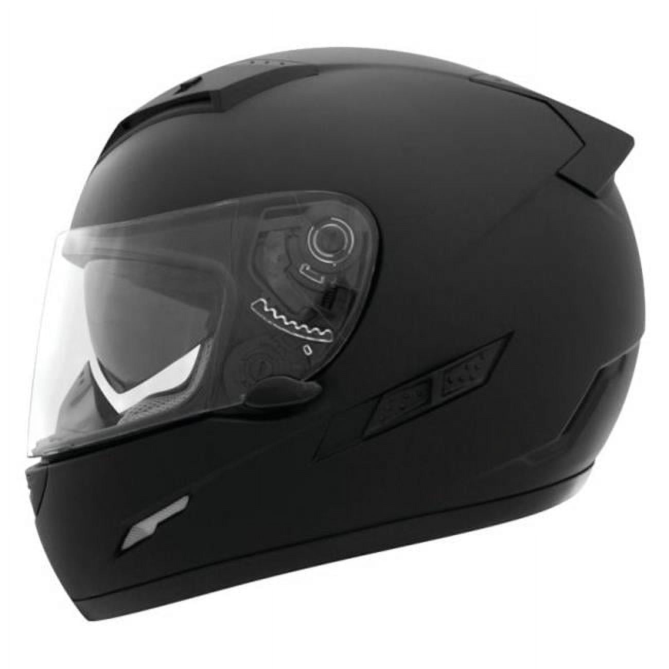 THH TS-80 Full Face Motorcycle Helmet Matte Black XS - Walmart.com