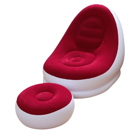 THHEIC Portable Inflatable Lounge Chair, Indoor Outdoor Air-Filled ...