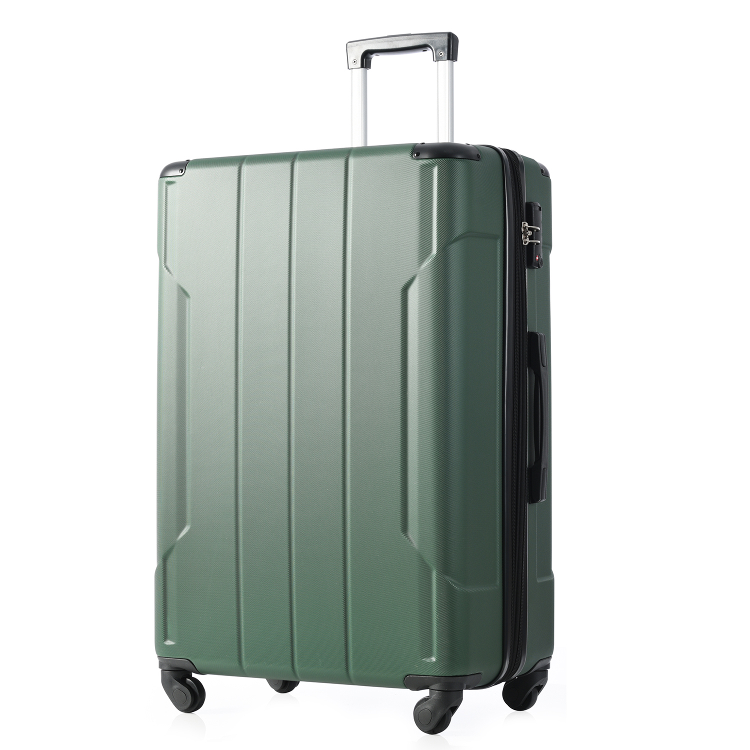 Harper & Bright Designs 28 inch Hardside Spinner Luggage Extendable ...