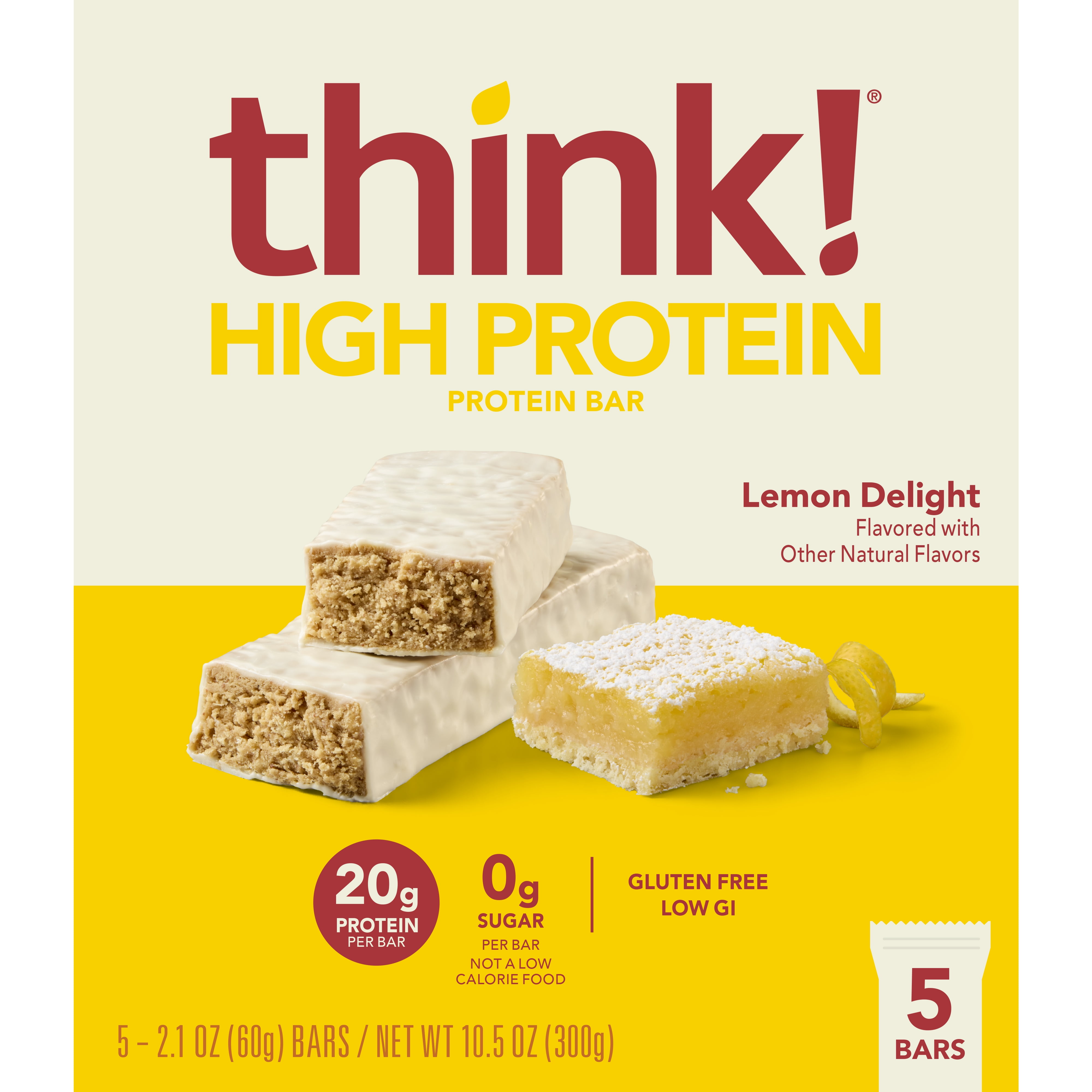 THINK! HIGH PROTEIN LEMON DELIGHT - Walmart.com