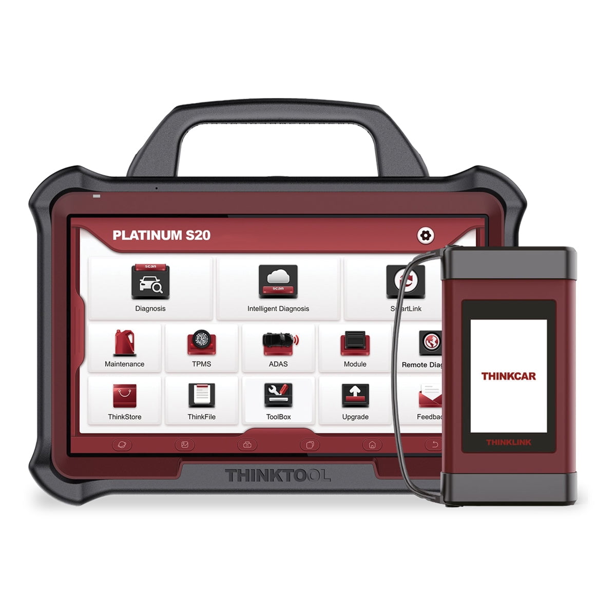 THINKCAR THINKTOOL PLATINUM S20 - 13.3 inch OBD2 Auto Scanner with 35 ...