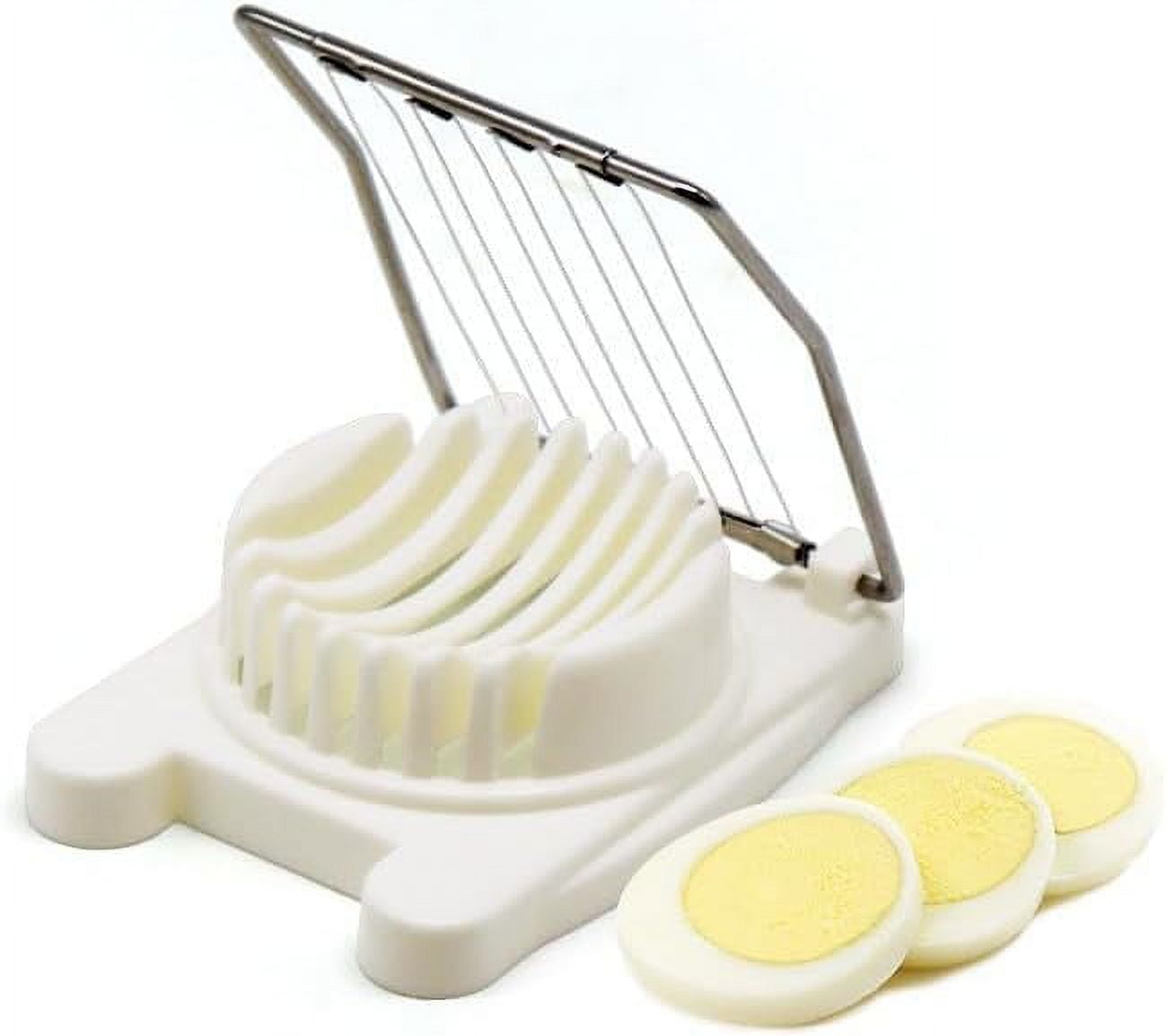 THINKYOU Egg Slicer - Heavy Duty Aluminum Stainless Steel Wire Cutter ...
