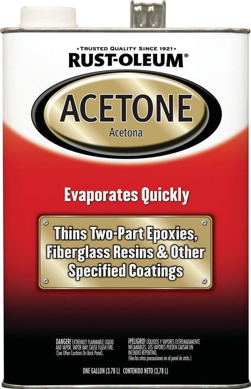 RUST-OLEUM 248668 Automotive Acetone Thinner, 1 gal Can - Walmart.com