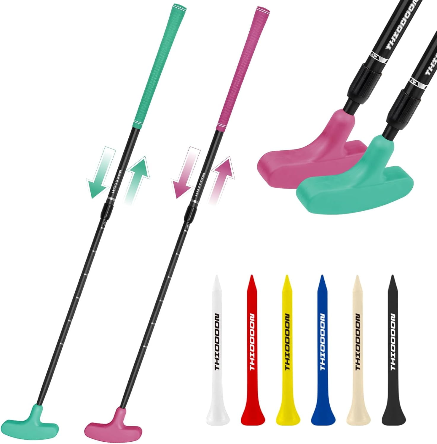 THIODOON Golf Putters for Men and Women Two-Way Kids Putter Mini Golf ...