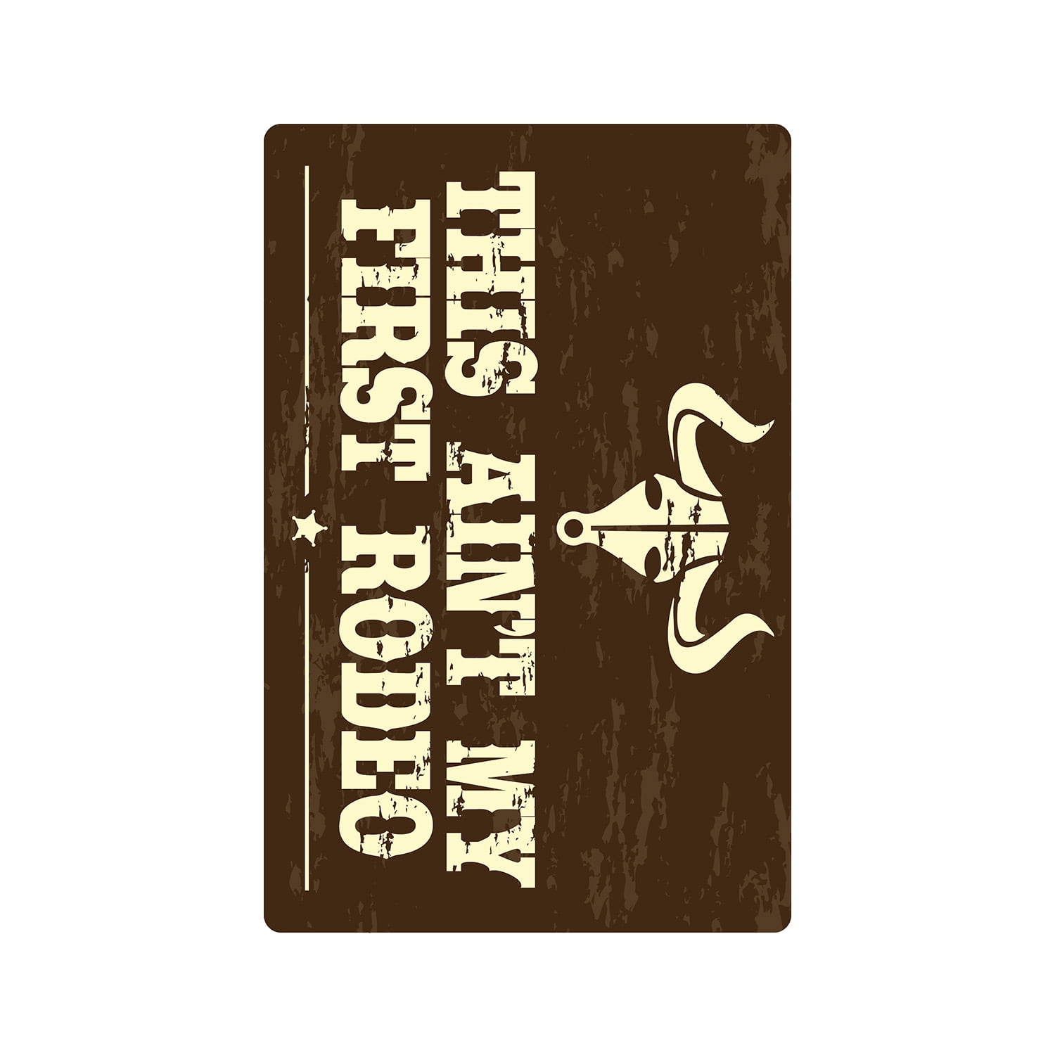 THIS AINT MY FIRST RODEO Decal animal sport event rope southern ...