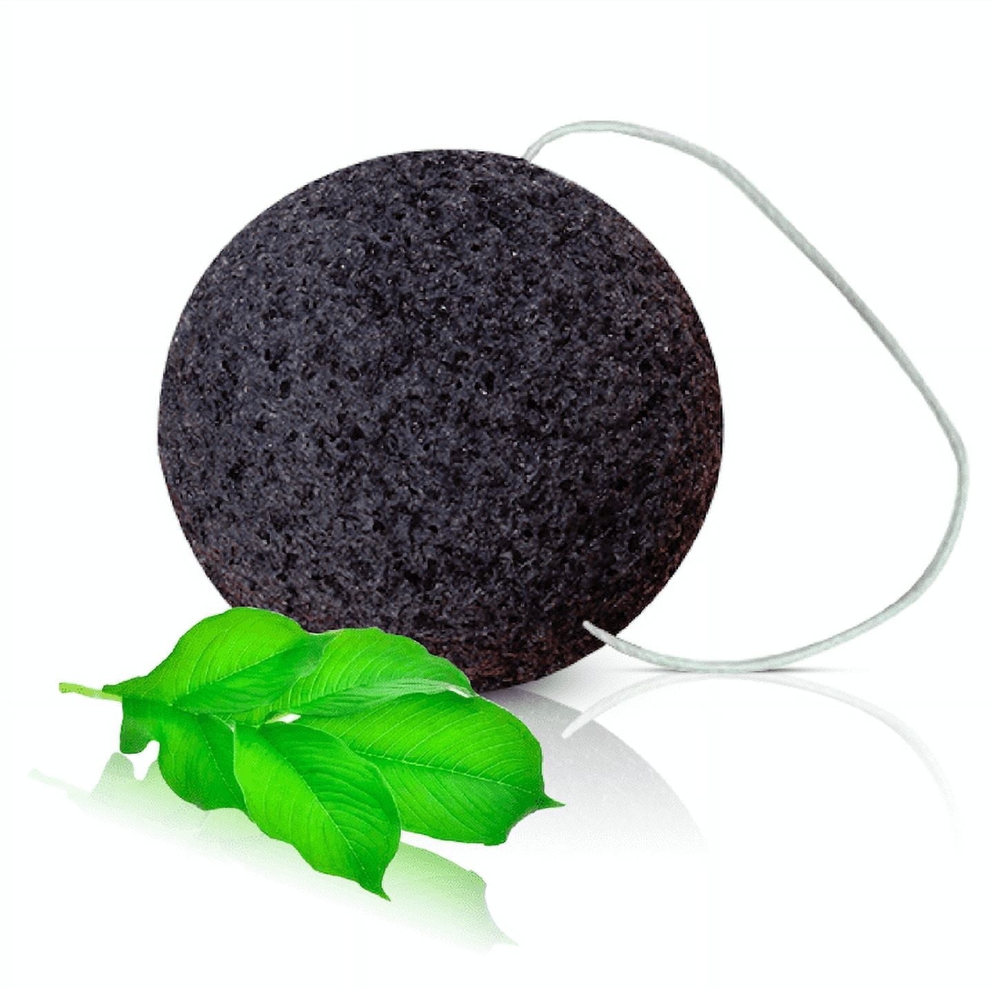 Konjac Exfoliating Organic Facial Sponge, Plant Based Gentle Exfoliating Face Scrubbie, Acne ...