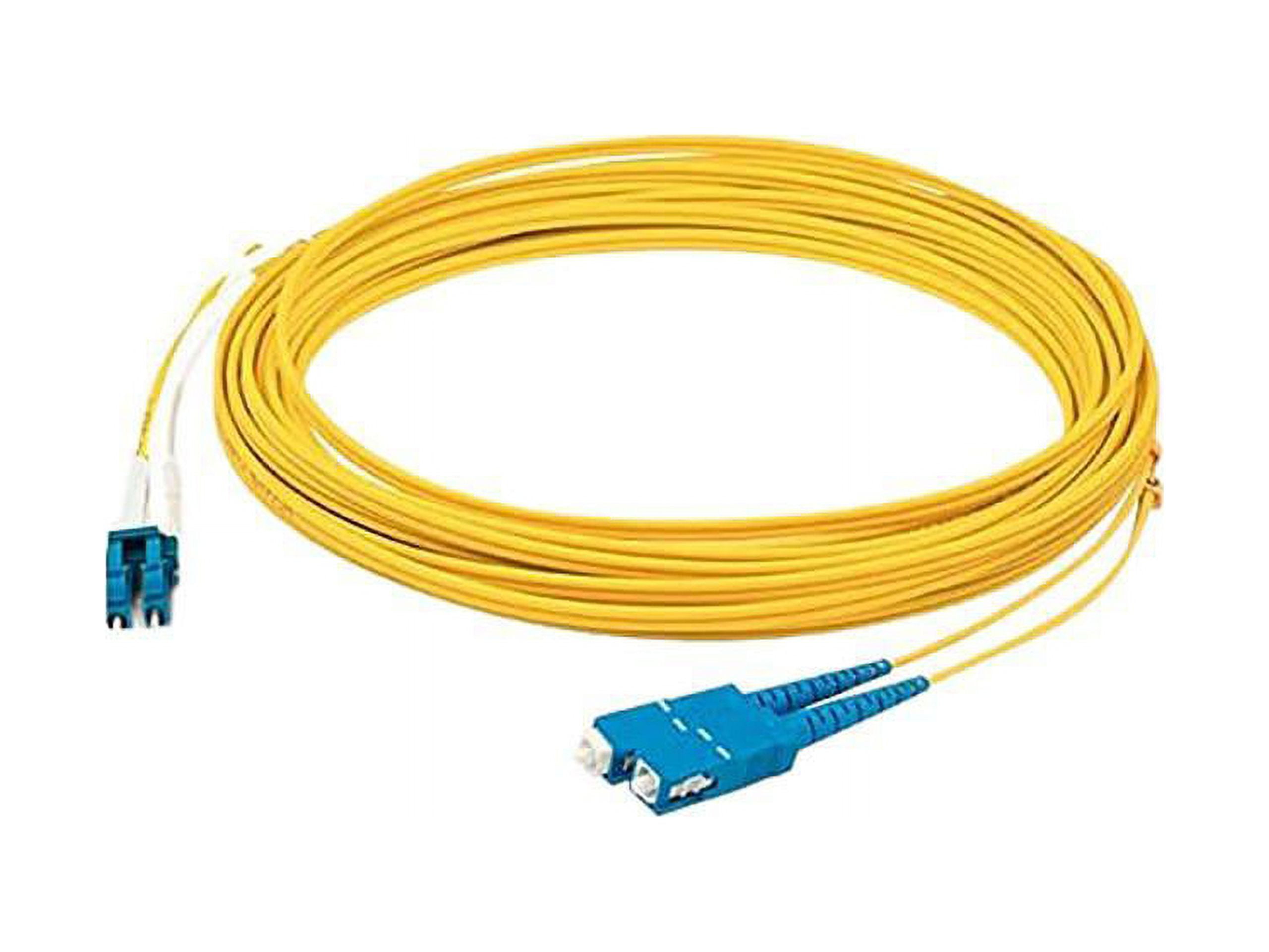 8M FIBER SMF LC/LC OS1 9/125 DUPLEX YELLOW CABLE - Walmart Business ...