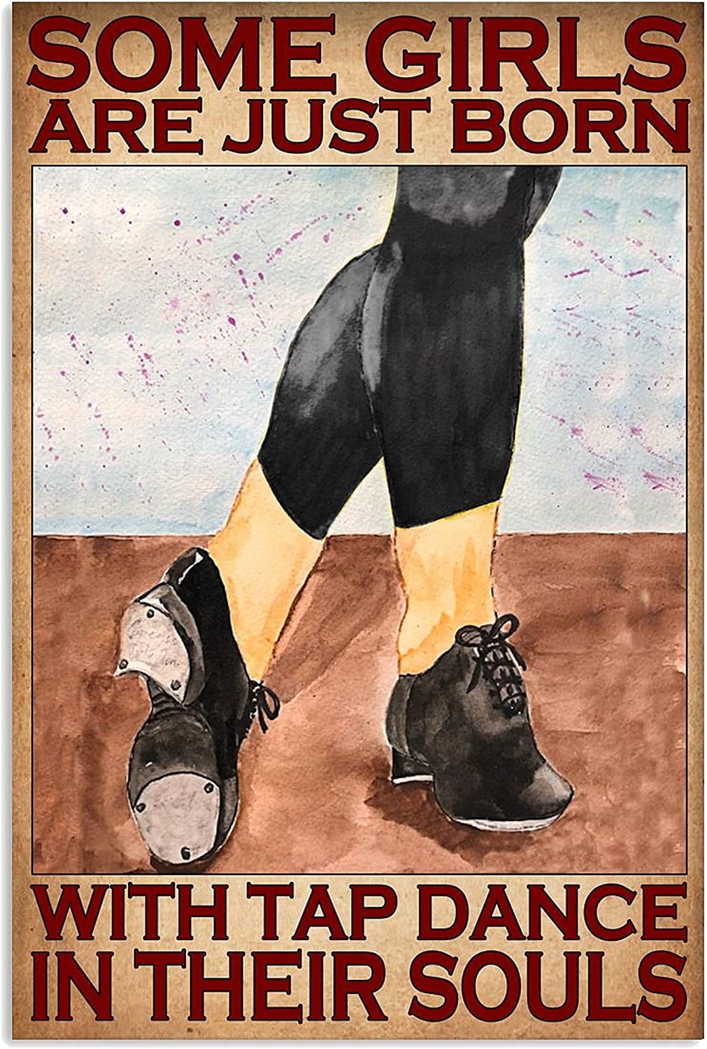 THIYOTA Puzzles 300 PCS Tap Dancing Girl Poster , Some Girls are Born ...