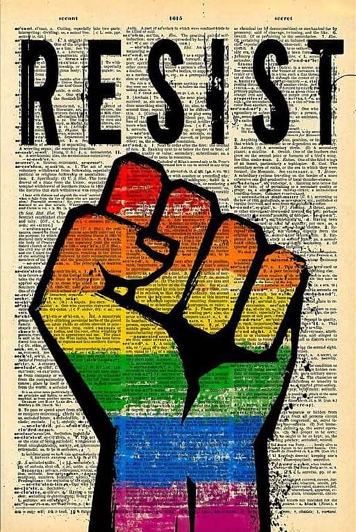 THIYOTA Puzzles 300 PCSLGBT Resist Poster, Funny PosterArt Gift Retro ...