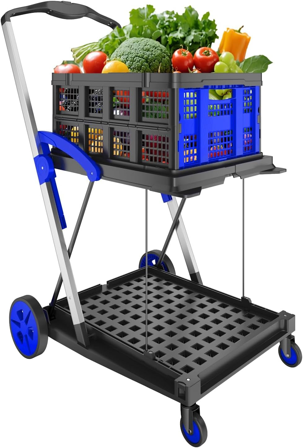 THIZEN Folding Cart | Multi Use Functional Collapsible carts | Shopping ...