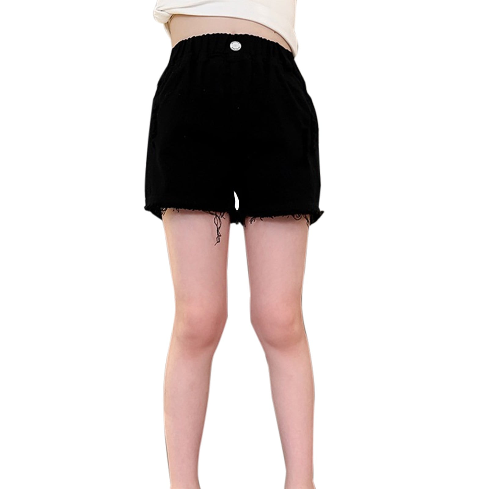 THJRPQJFD Girls Gymnastics Shorts Girls Flowy Shorts Children Clothes ...