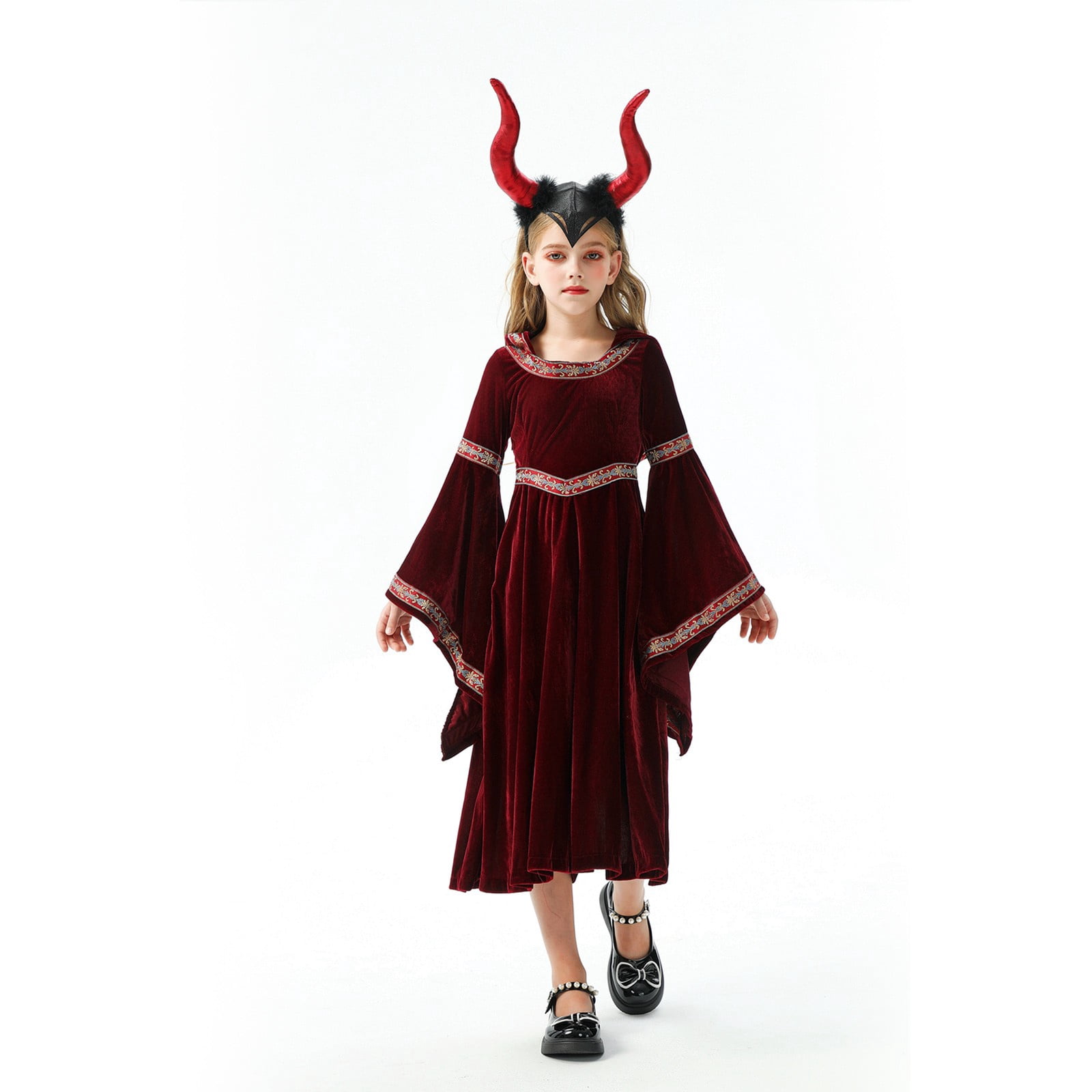 THJRPQJFD Gothic Dress Black Dress Goth Girls Tutu Dress Toddler Girl ...