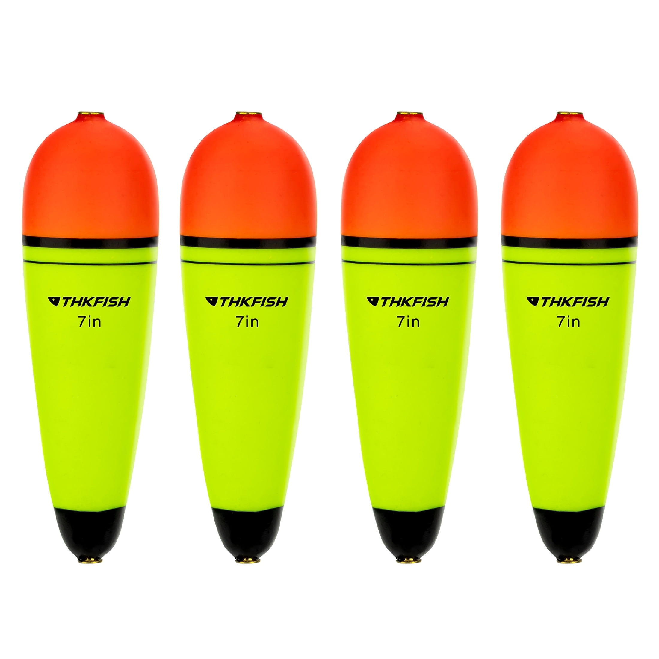 THKFISH 7In 4Pcs Slip Bobbers Floats,EVA Slider Bobbers for Sea Fishing ...