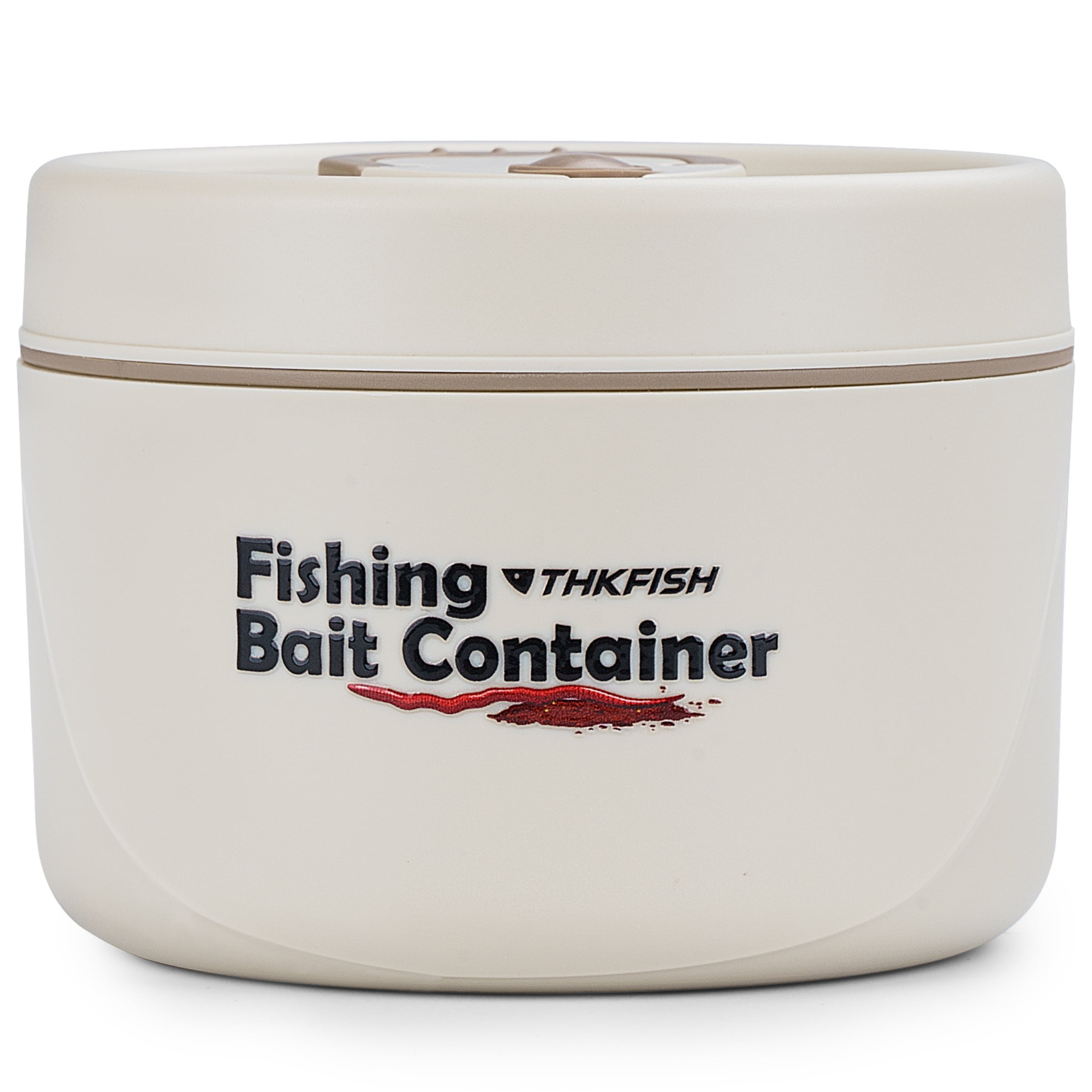 THKFISH Fishing Bait Container, Stainless Steel Insulated Live Bait ...