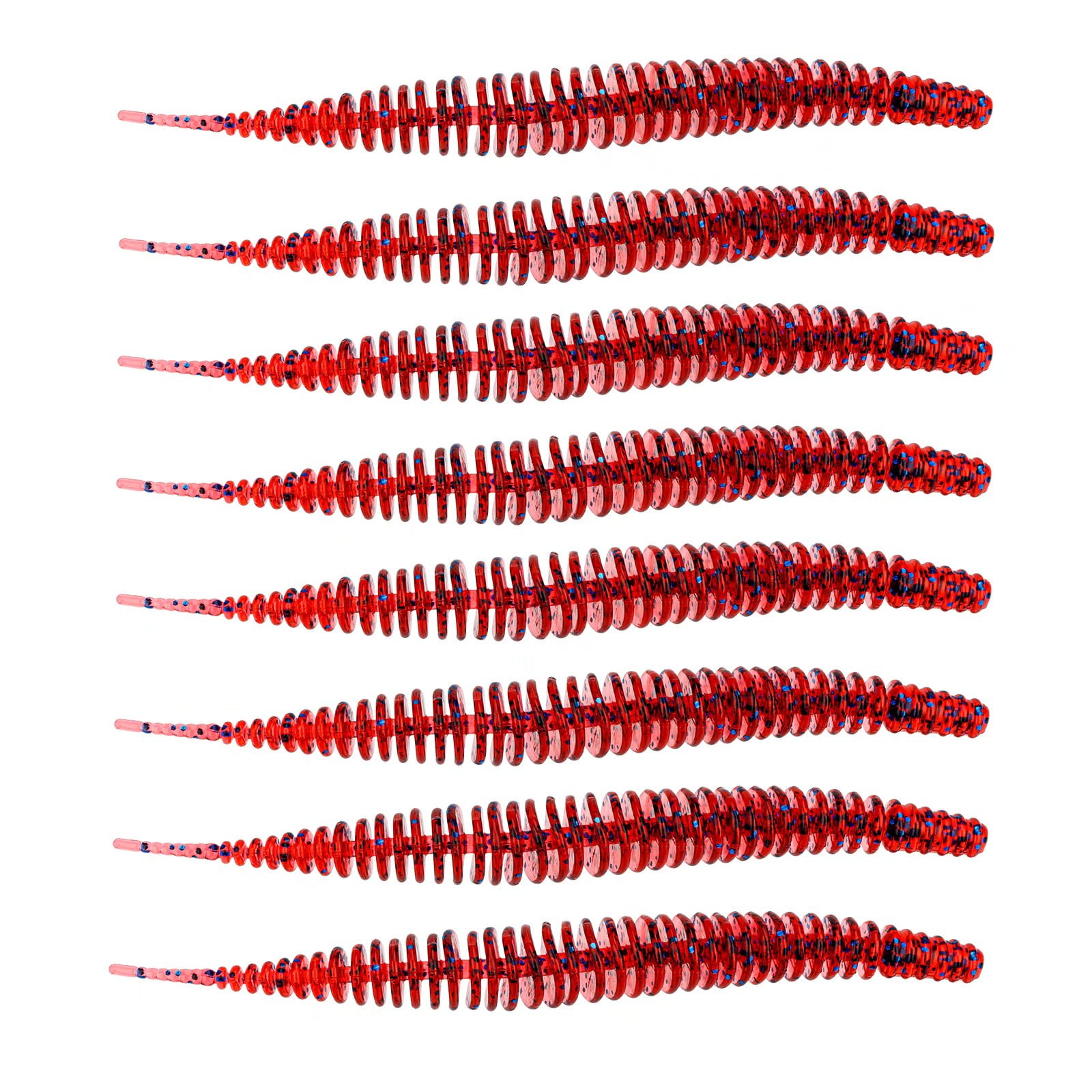 THKFISH Soft Plastic Fishing Lures Plastic Worms for Fishing Lures for ...