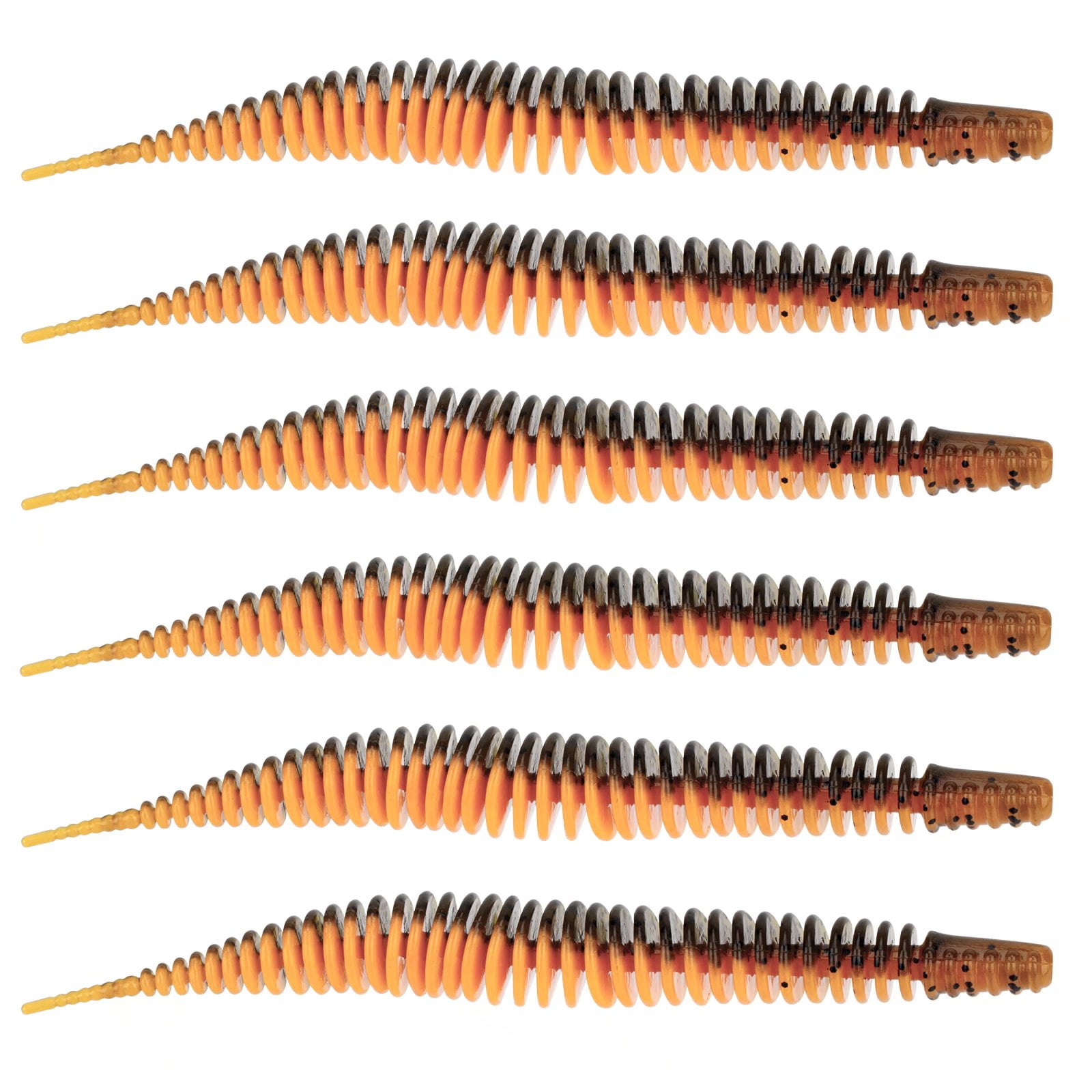 THKFISH Soft Plastic Fishing Lures Plastic Worms for Fishing Lures for ...