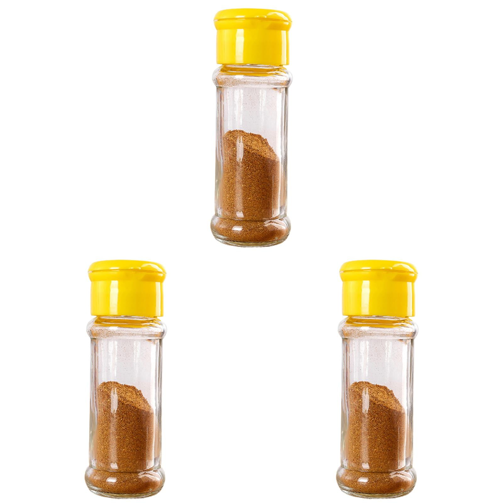 THLKIF 3.3 Oz Plastic Spice Jars with Shaker Lids, Airtight Seasoning ...