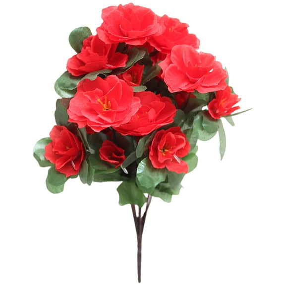 THLKIF Artificial Rhododendron Non-fading Exquisite Chic Highly ...