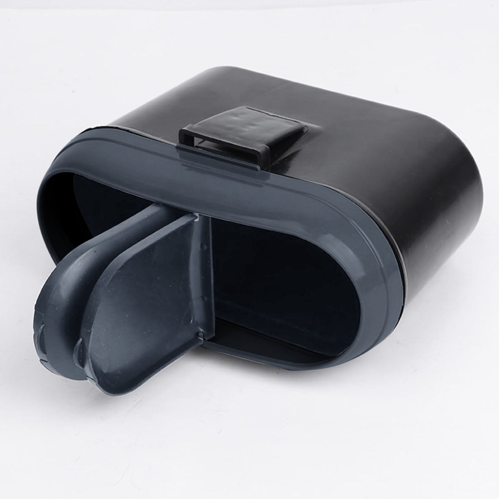 THLKIF Car Trash Can with Lid, Small Vehicle Trash Bin, Mini Hanging ...