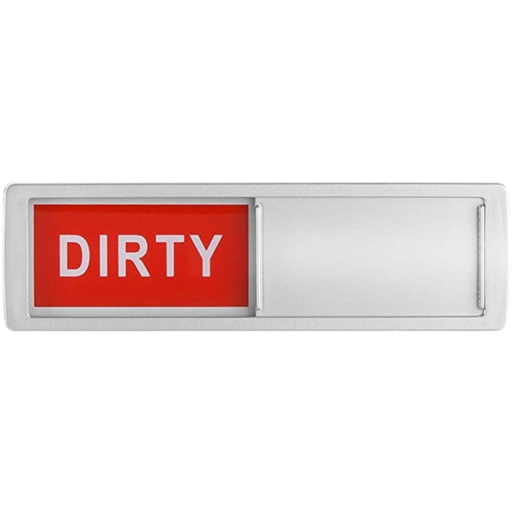 THLKIF Clean Sign Dishwasher Slider Indicator Non-scratch Magnetic ...