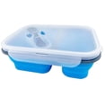 THLKIF ﻿ Foldable Leak‑Proof Silicone Meal Prep Container with ...