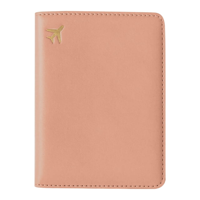 THLKIF PU Leather Passport Holder Covers Case Waterproof Travel Wallet ...