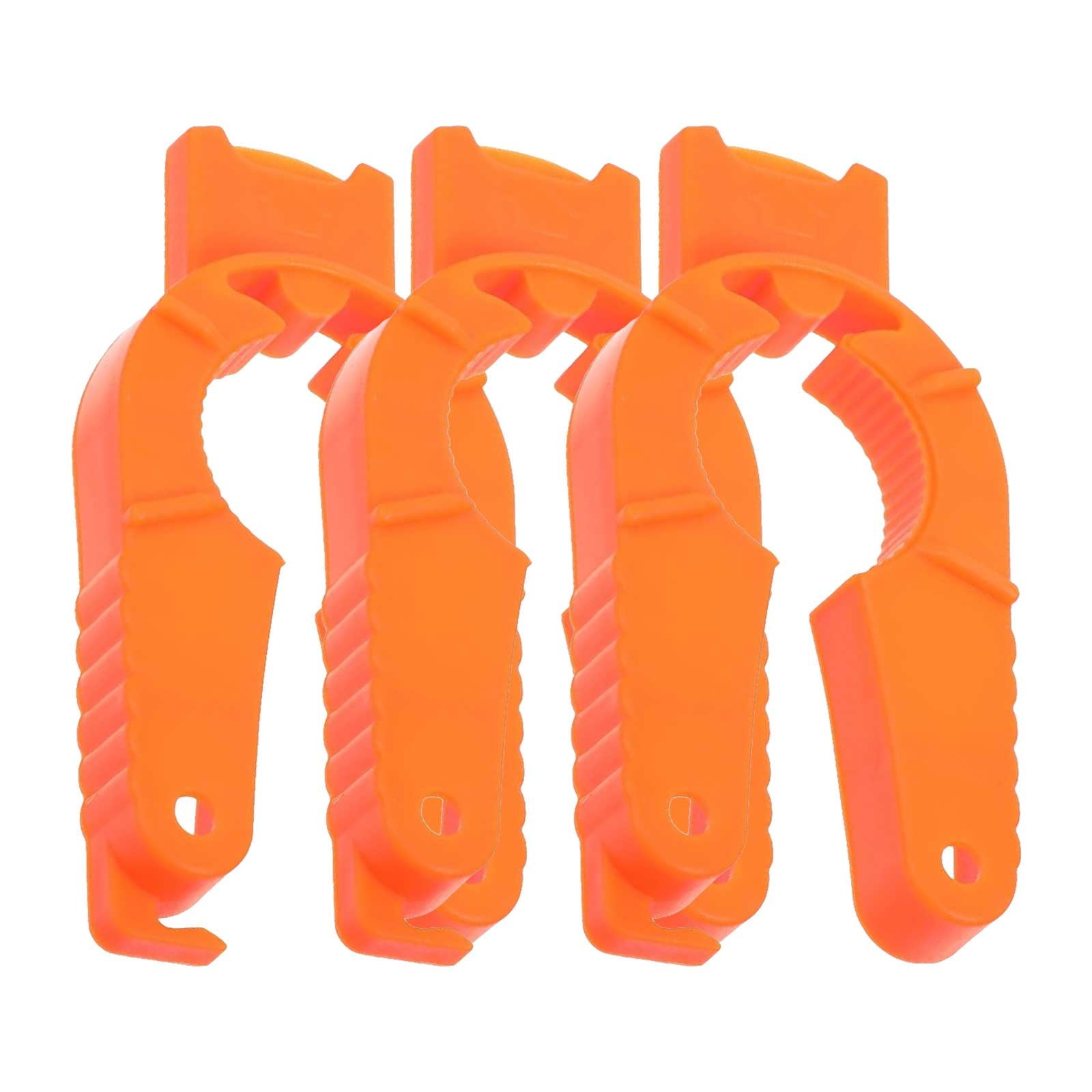 THLKIF Plastic Bottle Cap Opener, 3 Pack Water Bottle Opener, Orange ...