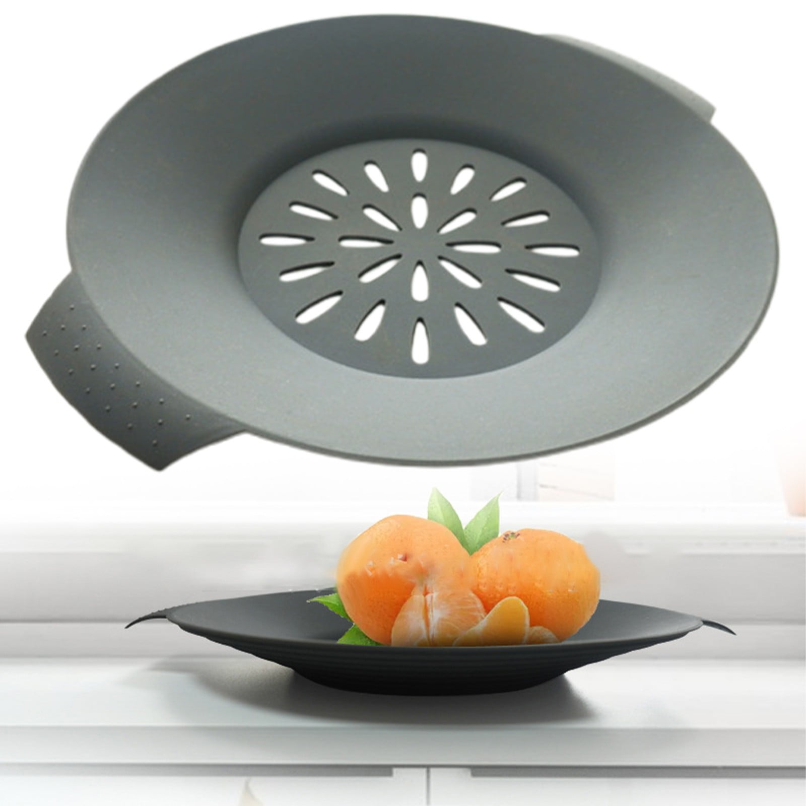 THLKIF Silicone Anti-Spill Pot Cover, Heat-Resistant Boil-Over ...