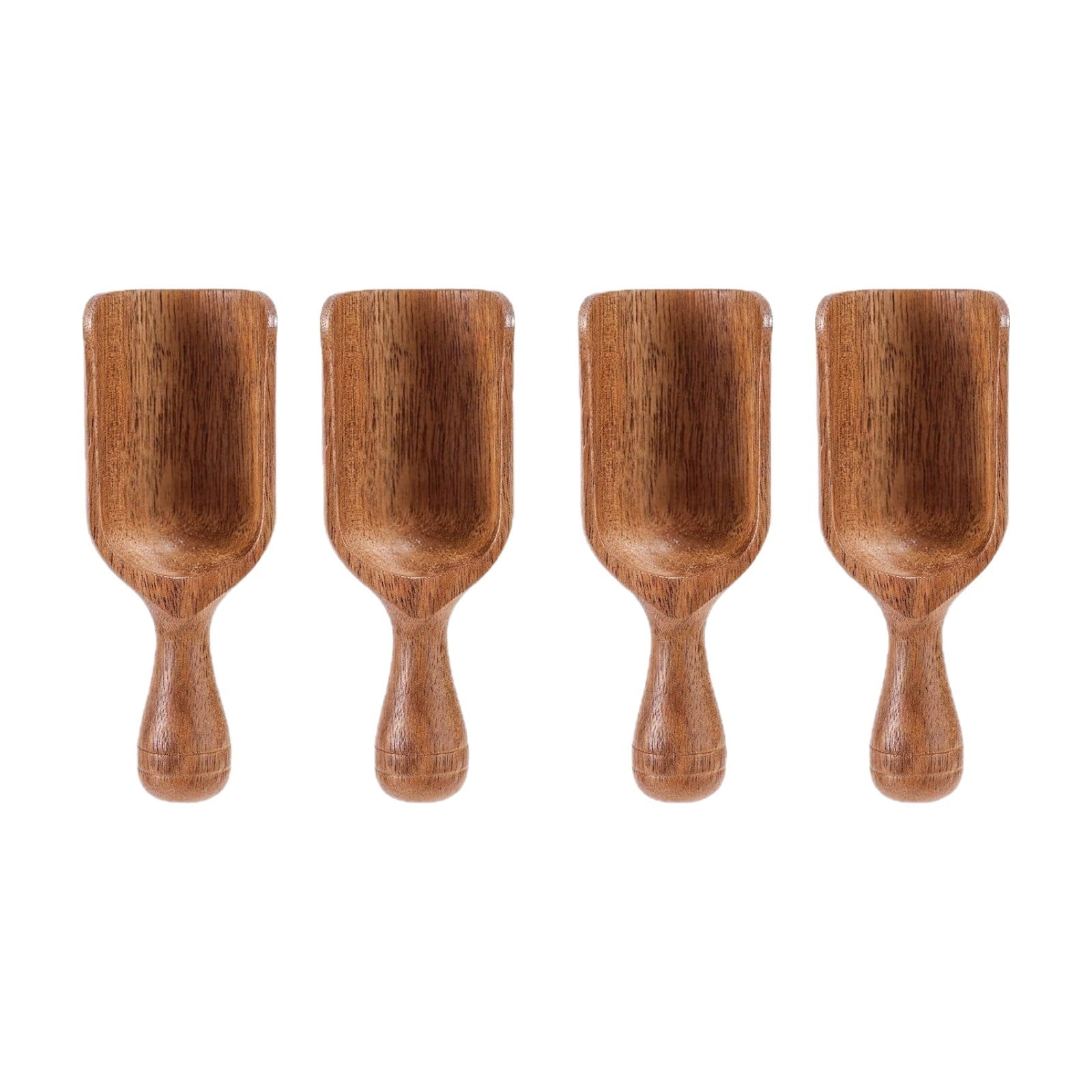 THLKIF Wooden Measuring Spoons, Multipurpose Scoop for Ground Coffee ...
