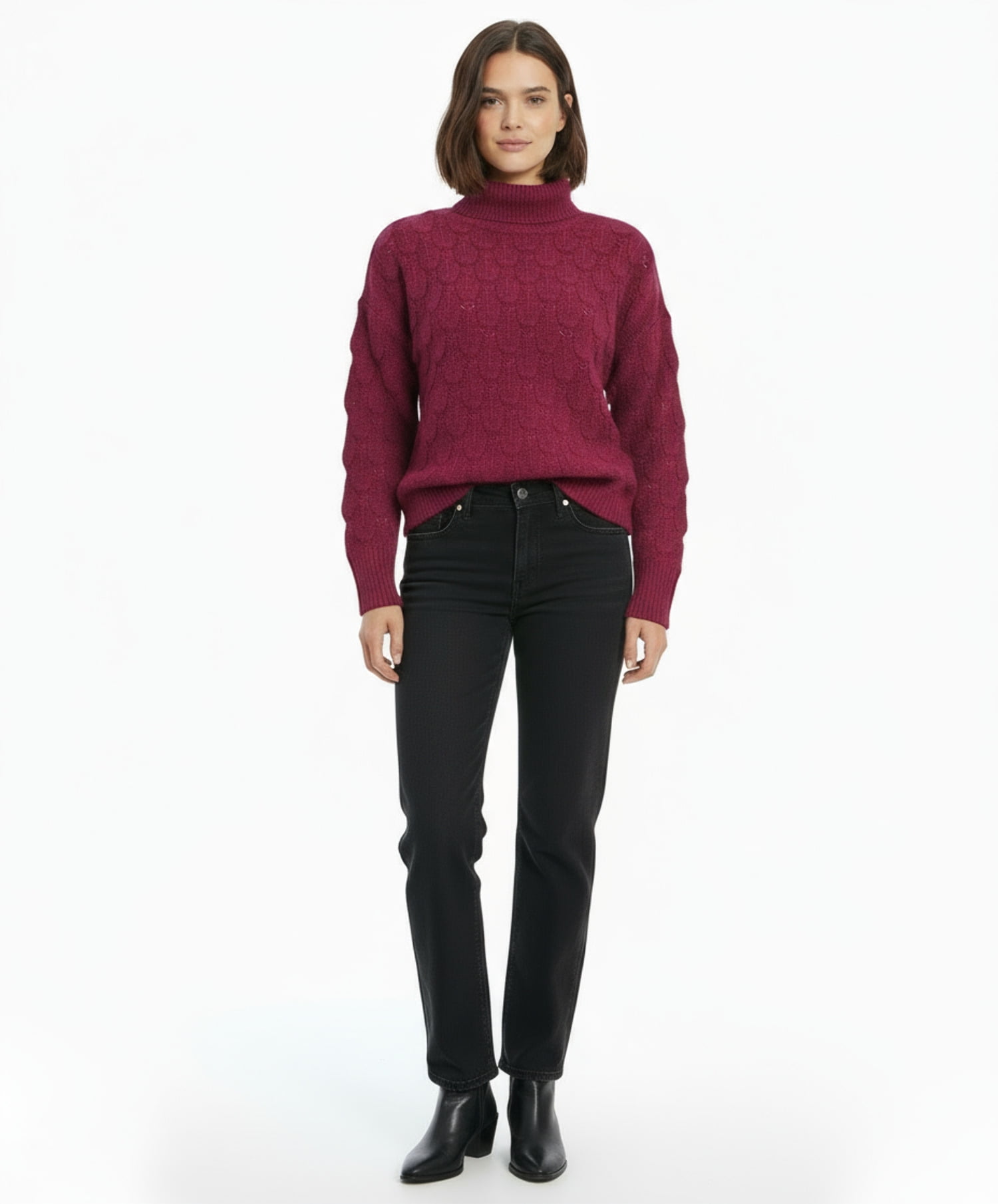 THML Turtleneck Sweater - Walmart.com