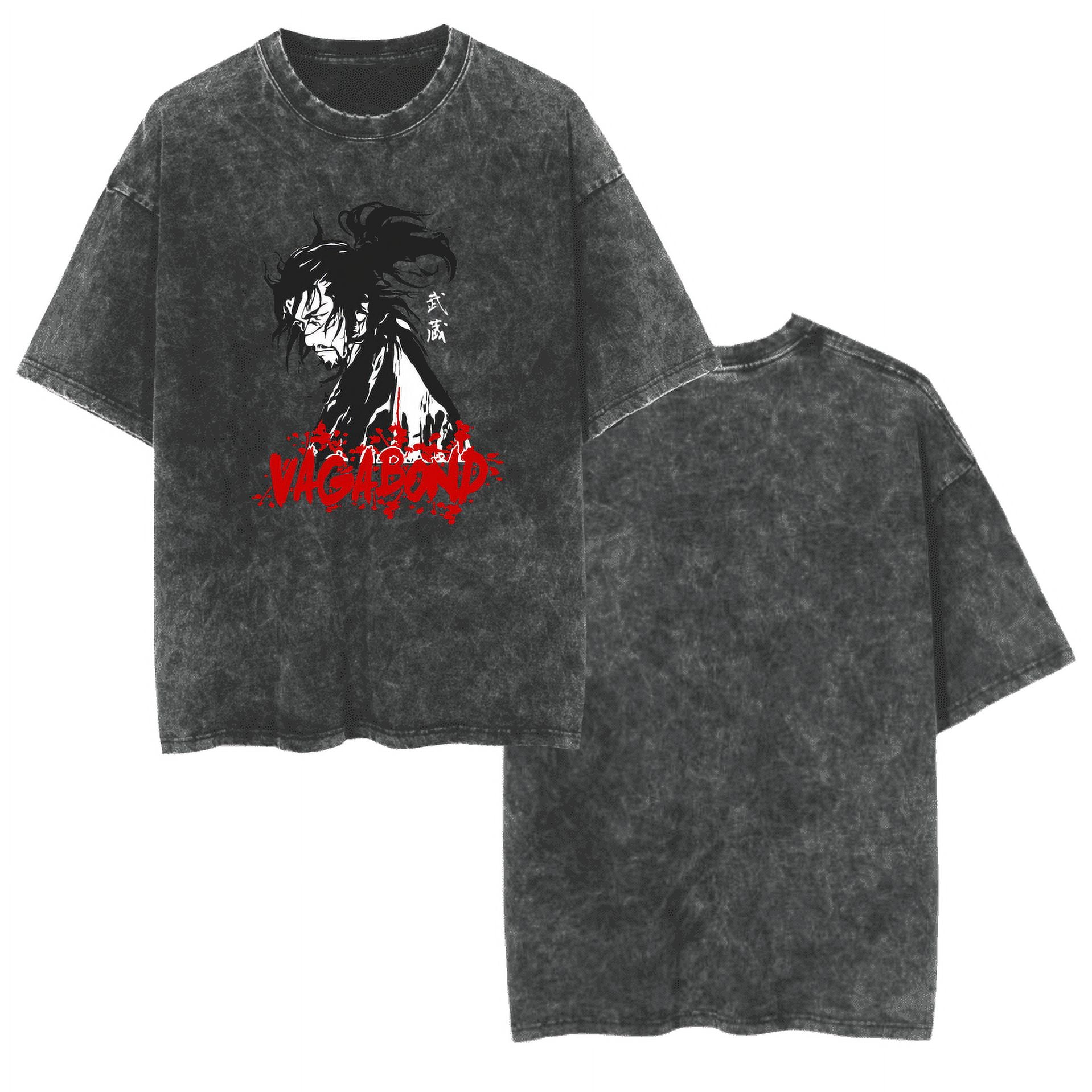 THNCLZX Vagabond Miyamoto Musashi Costume Comic Character T-Shirt for ...
