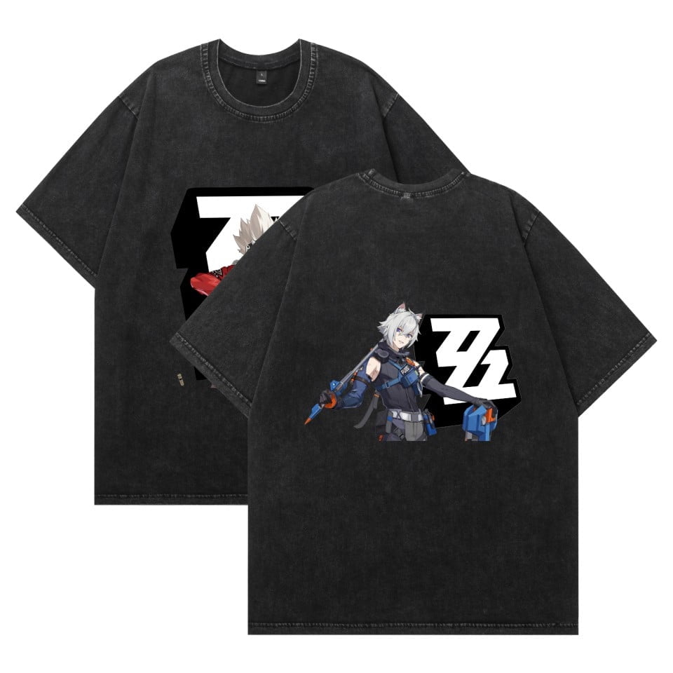 THNCLZX Zenless Zone Zero Anime T-shirt Casual Sportswear Game Clothing ...