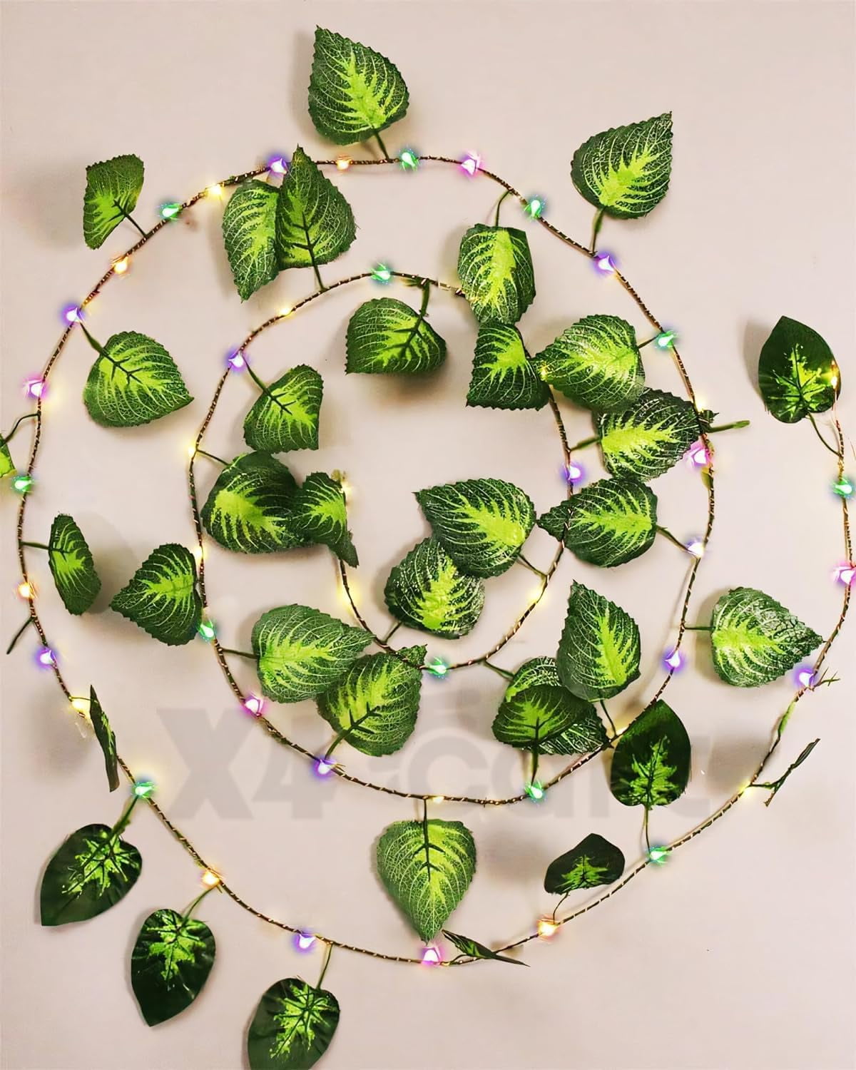 THODAHATKE7 Feet Enchanting Money Plant Home Decor String Light Battery ...