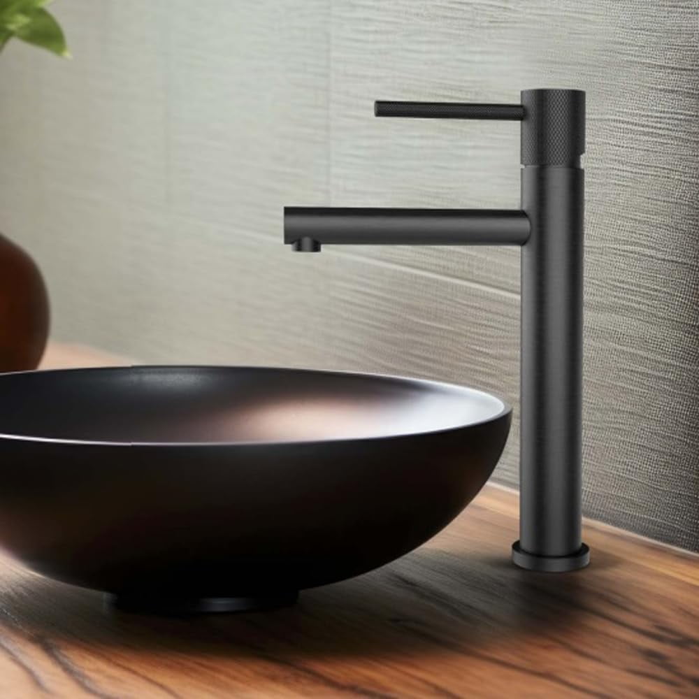 THOISEWELT Sinlge Lever Basin Tap Long Body 12 inches Full Brass ...