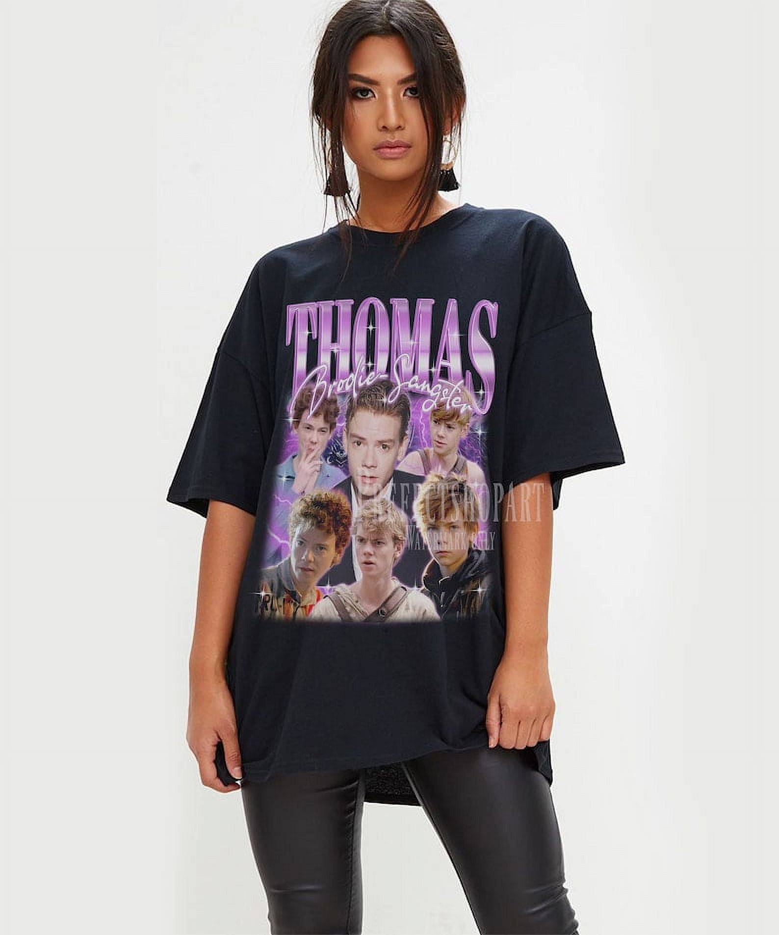 THOMAS BRODIE SANGSTER Vintage Shirt, Thomas Brodie Homage Tshirt, Thomas Brodie Film Fan Tees ...