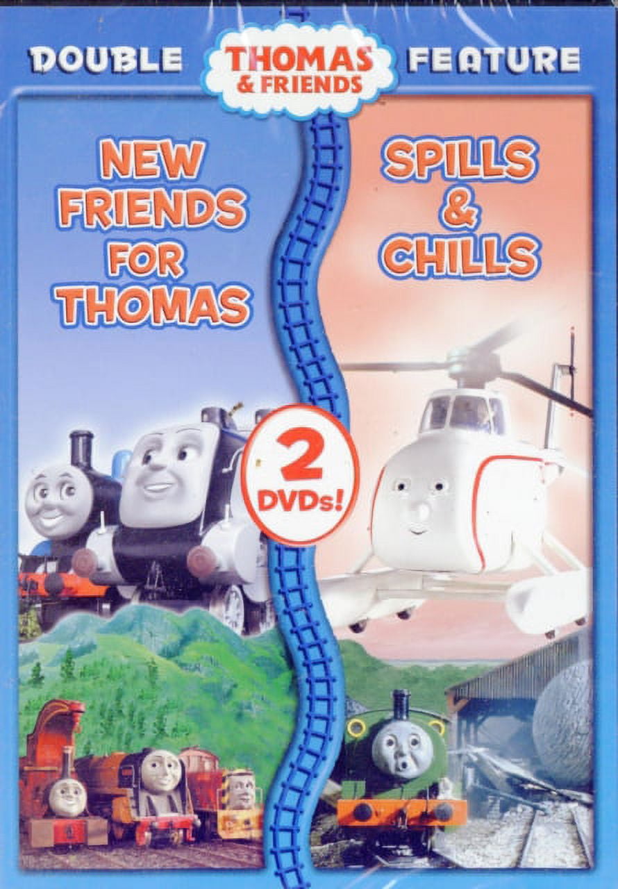 THOMAS & FRIENDS-NEW FRIENDS FOR THOMAS/SPILLS & CHILLS (DVD/DOUBLE ...