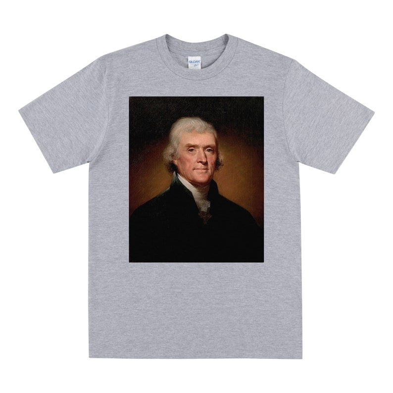 THOMAS JEFFERSON T-shirt, President Thomas Jefferson, Thomas Jefferson ...