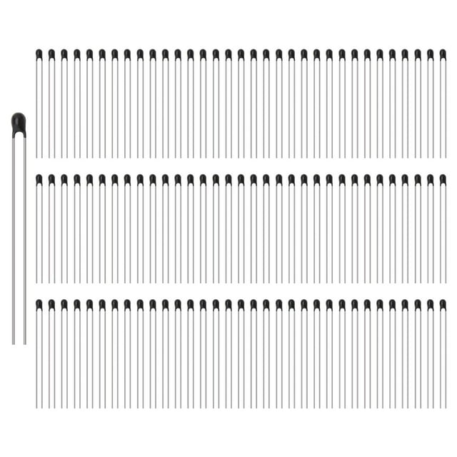 THONZER 100PCS NTC Thermistors Resistor MF52-103/3950 10K Ohm -50-150 ...