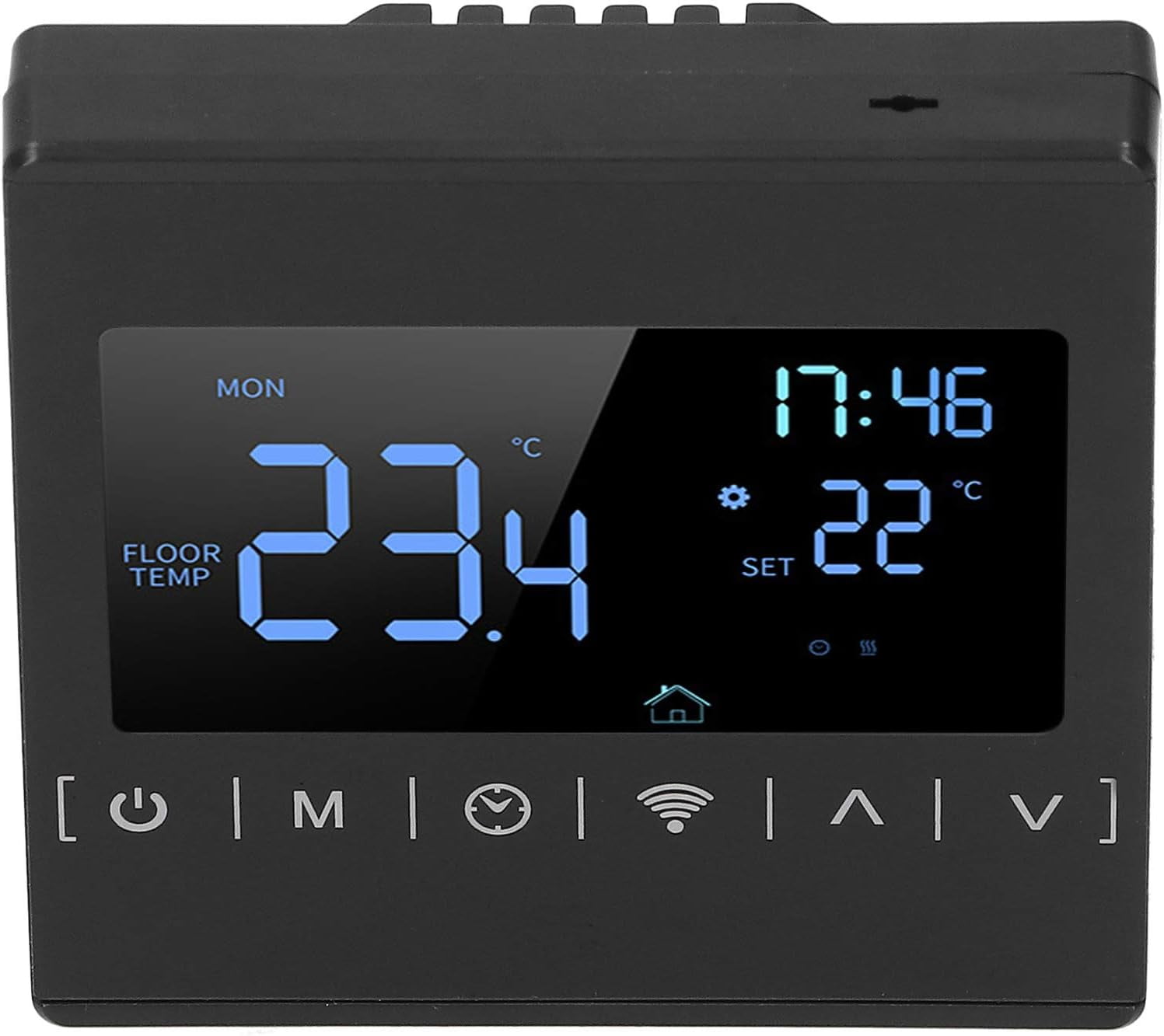 THONZER WiFi Programmable Thermostat, Floor Heating Controller Touch ...