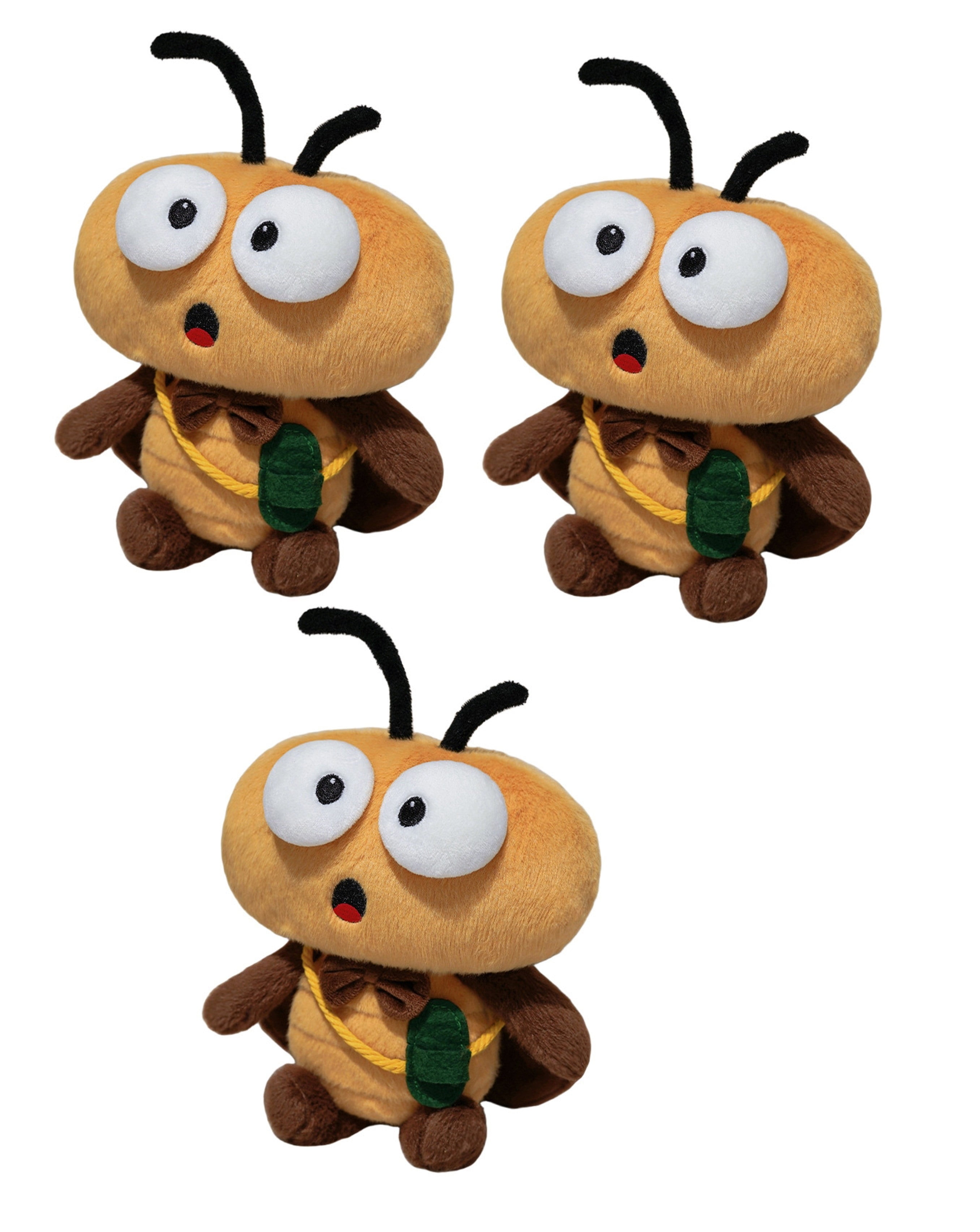 THOPBPRK 3pcs Dumb Cockroach Plush Toy – 8.3" Super Soft Stuffed Toy ...