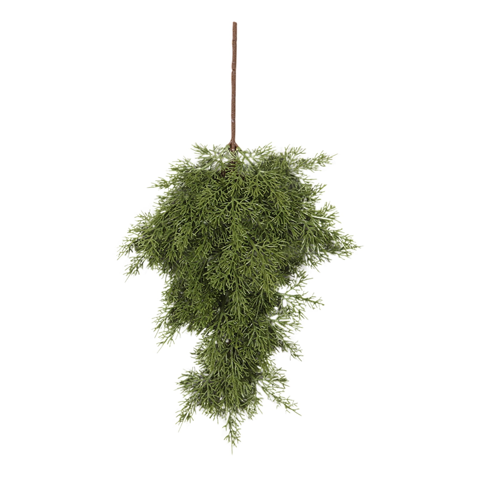 THOPBPRK Christmas Teardrop Swag 2025, Faux Pine Needle Norfolk Wreath ...