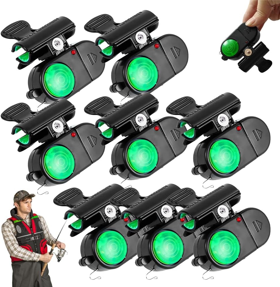 THOPBPRK Fishing Bite Alarms with LED, Sensitive Electronic Fishing ...