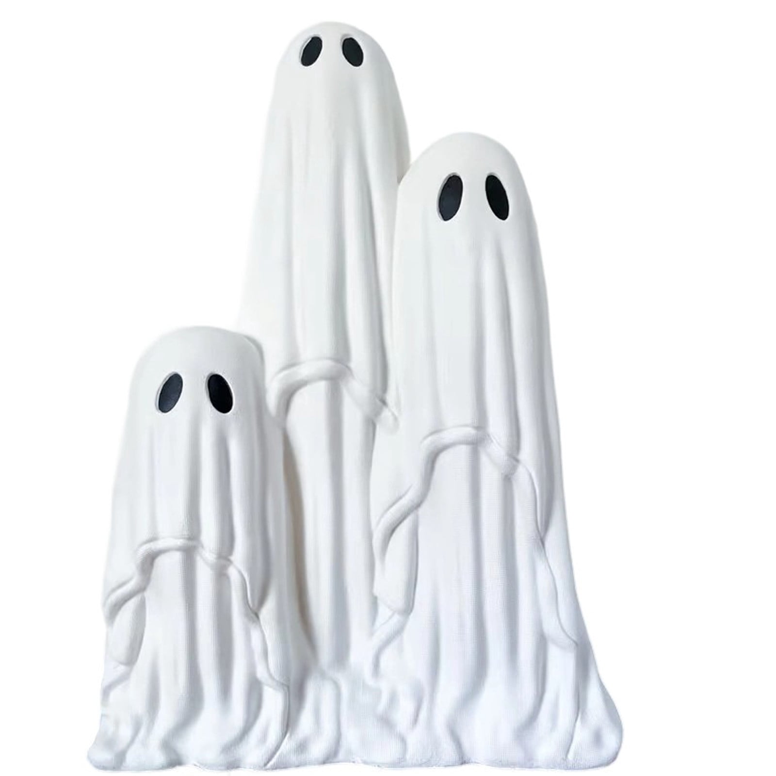 THOPBPRK Halloween 3 Ghost Figurine, 16" Halloween Garden Sculpture ...
