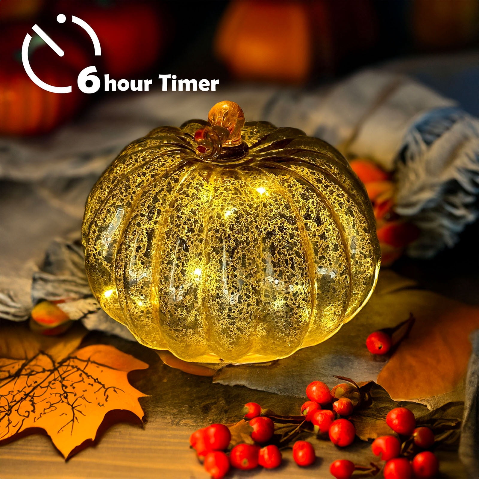 THOPBPRK Halloween Party Pumpkin Light – Gourd Shaped Pumpkin Lamp ...