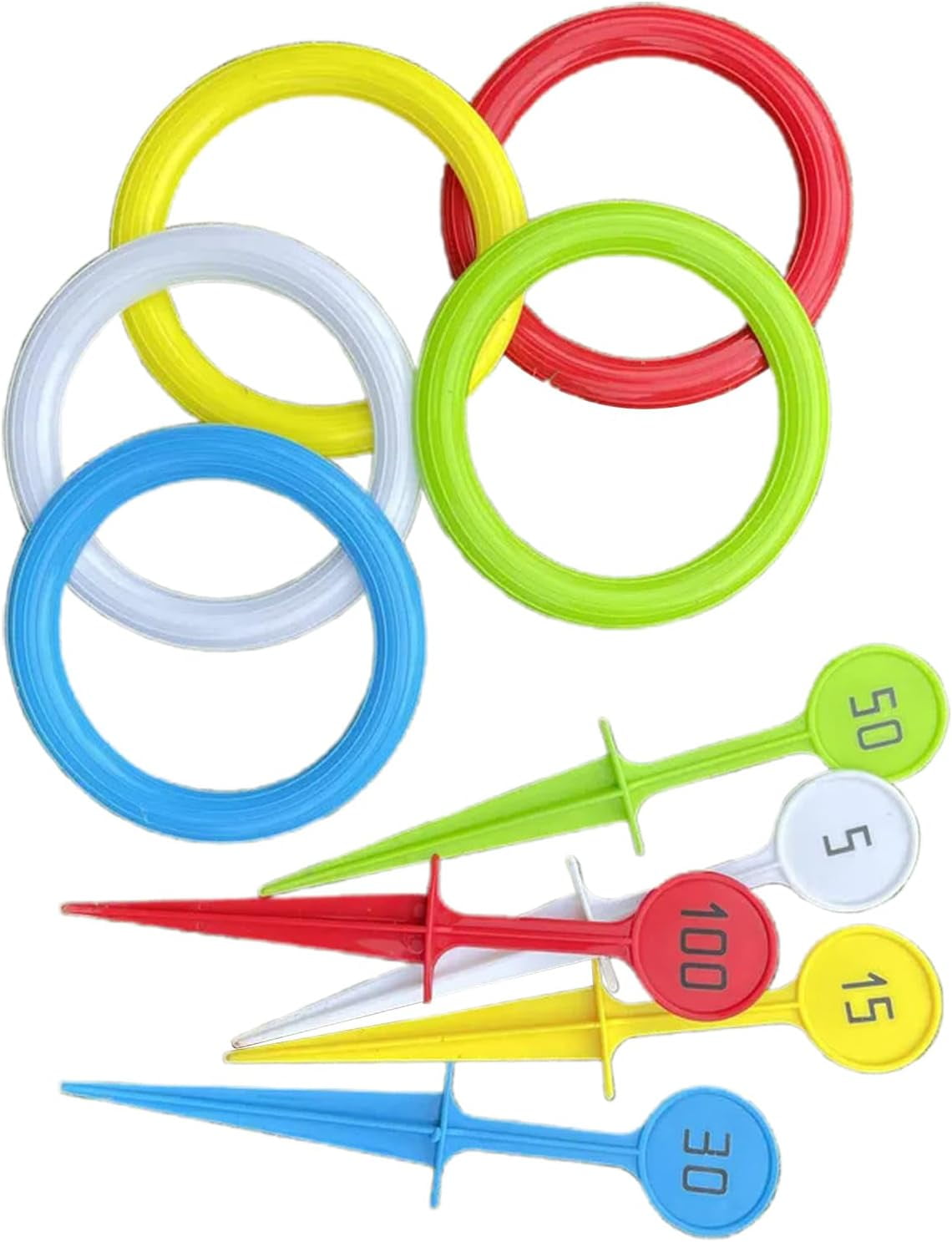 THOPBPRK Kids Ring Throw Game - Colorful riing toss, Interactive ...