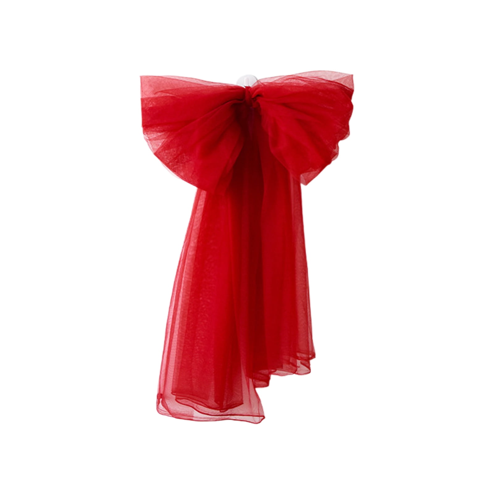 THOPBPRK Large Christmas Bow 2025, 24 Inch 3D Tulle Bow Decoration ...
