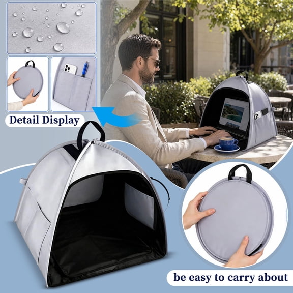 Monitor Hoods for Glare Reduction