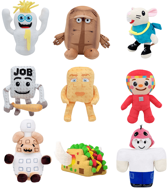 THOPBPRK Steal a Brainrot Job Job Job Sahur Plush, Steal a Brainrot ...